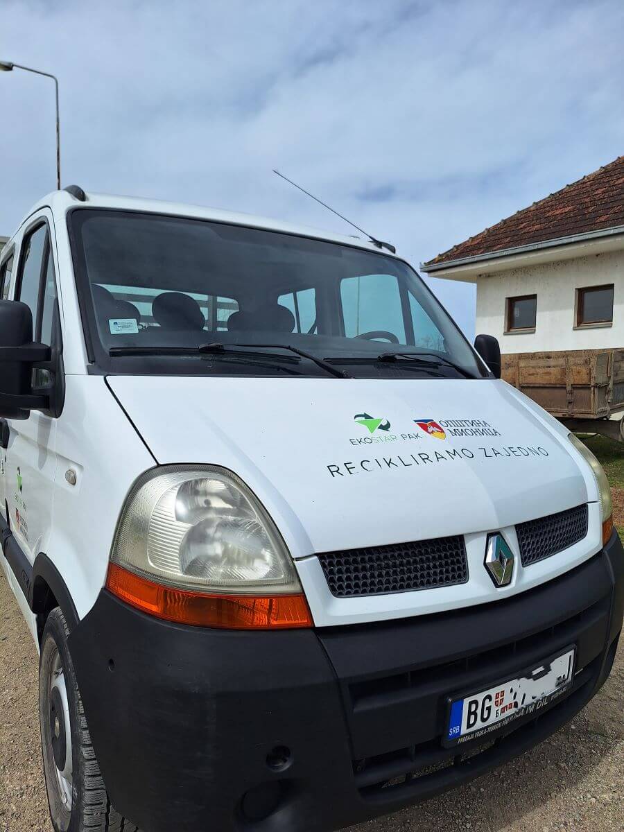Ekostar pak dodelio opštini Mionica opremu i vozilo za sakupljanje ...